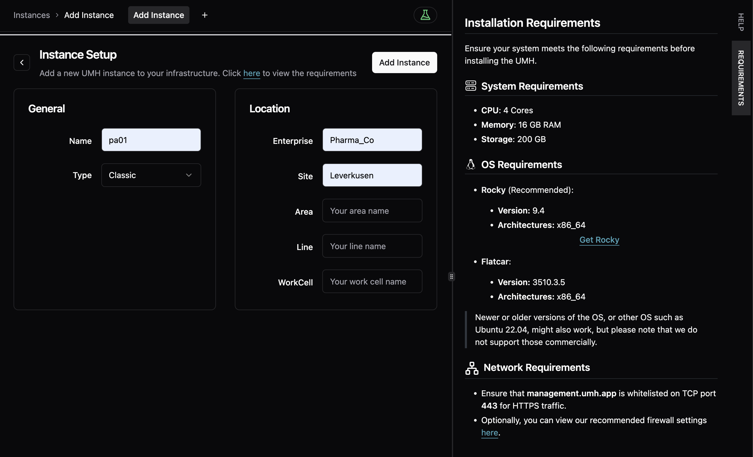 Installation | United Manufacturing Hub